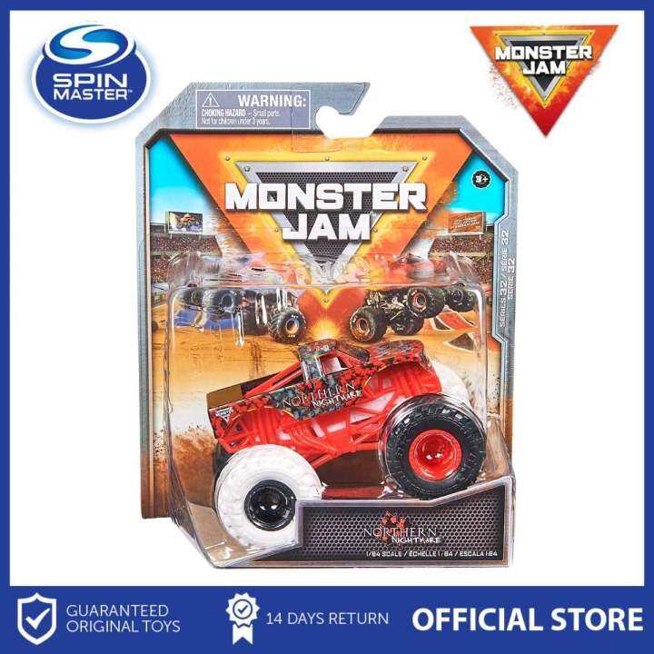 Monster Jam 1:64 Scale Collector Die-cast Trucks Single Pack - Northern ...