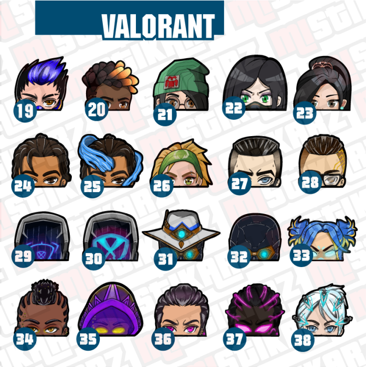 VALORANT - Waterproof Sticker | Lazada PH