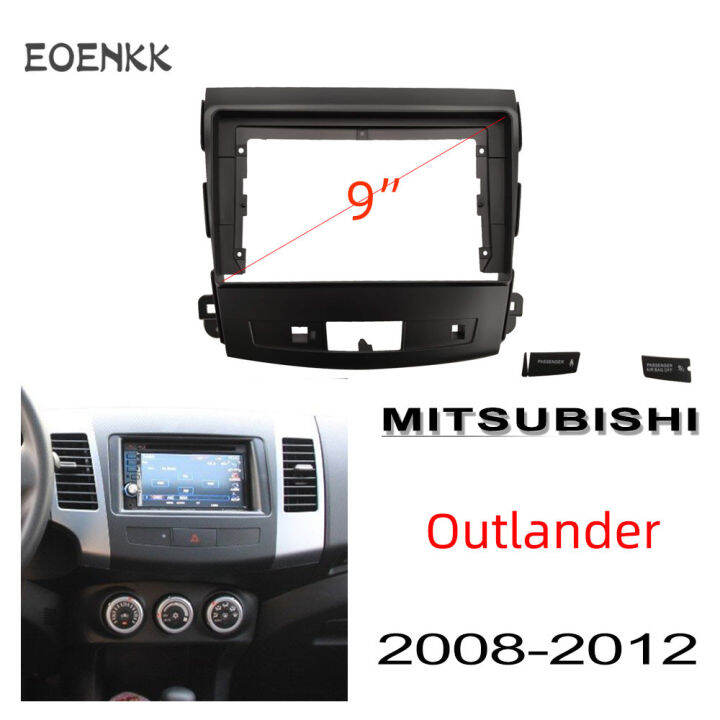 Honxun car stereo 2din panel for MITSUBISHI Outlander 2008-2012 9 inch ...