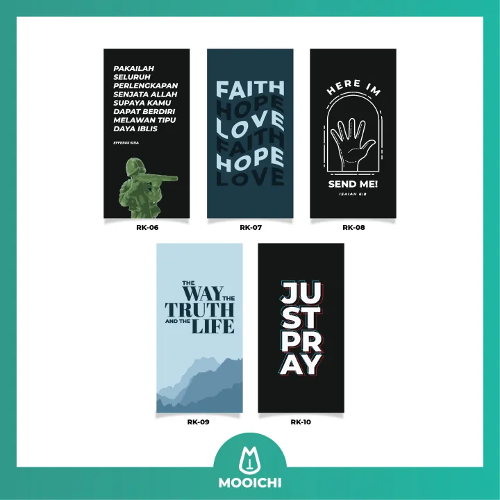 Hiasan Dinding Rohani Kristen Katolik Wall Decor Minimalist Modern ...