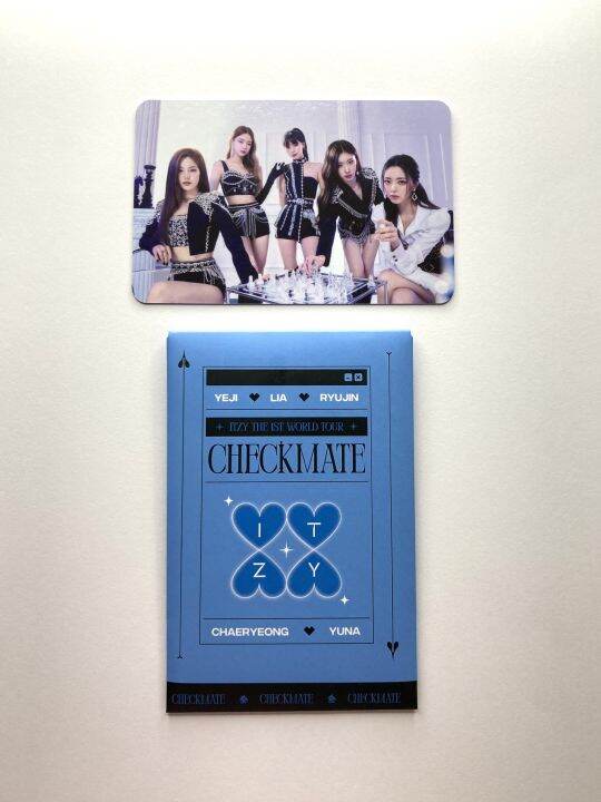 Official ITZY Checkmate ITZY members photocard (On-hand) | Lazada PH