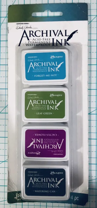 Ranger Archival Ink 4 Colors Set | Lazada PH