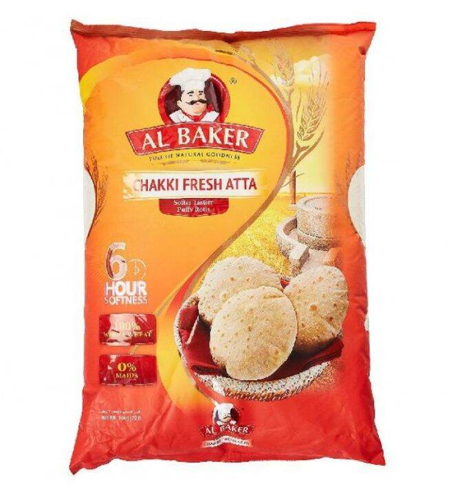 Al Baker chakki fresh Atta 5kg (flour) | Lazada PH