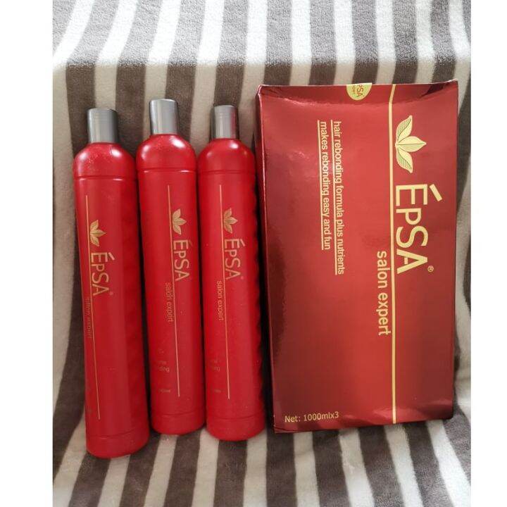 EPSA HAIR REBONDING CREAM 3in1 1000mlx3h9b | Lazada PH