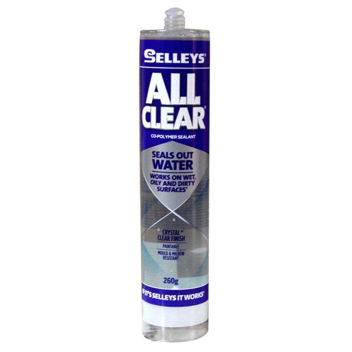 Selleys All Clear Co-Polymer Sealant 260ghwU | Lazada PH