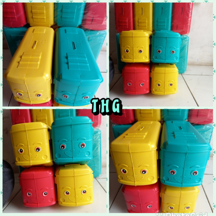 CELENGAN TOYO PLASTIK/ CELENGAN KARAKTER/ CELENGAN KURA KURA/ CELENGAN ...