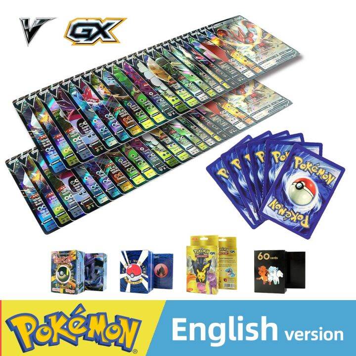 English Language Version Pokemon Cards Pokemon Cartas 300 V MAX 300 GX ...