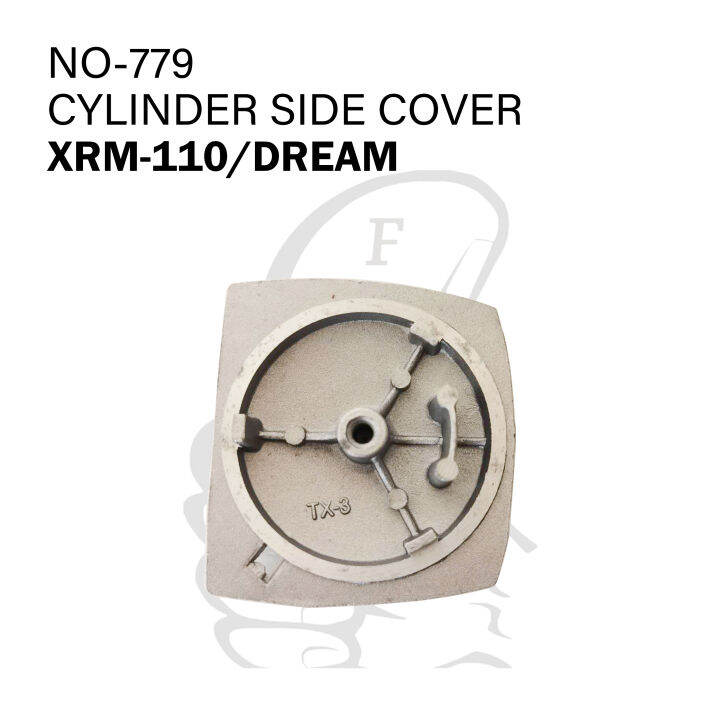 Motorcycle CYLINDER SIDE COVER-XRM-110/DREAM | Lazada PH