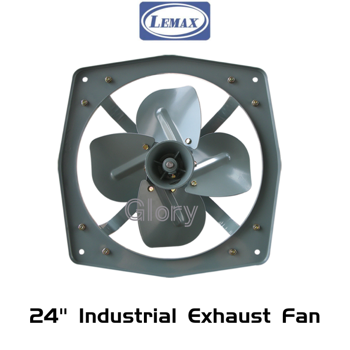 LEMAX Industrial Exhaust Fan Heavy Duty ( 24″)IEF-HD24S | Lazada