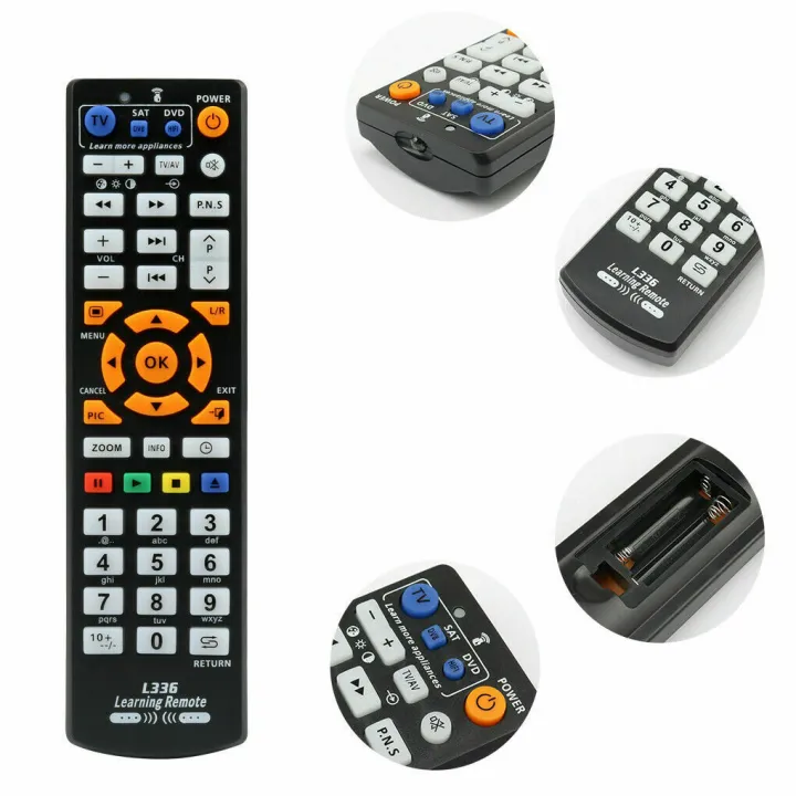 Remot Universal Smart Learning Clone Remote Kontrol TV Tivi Televisi ...