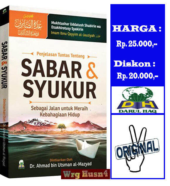 Buku Penjelasan Tuntas Tentang Sabar Dan Syukur | Lazada Indonesia Buku Penjelasan Tuntas Tentang Sabar Dan Syukur | Lazada Indonesia