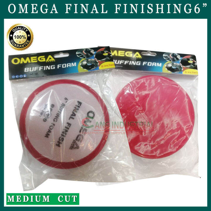 OMEGA Final Finish 6" Buffing Foam | Lazada PH