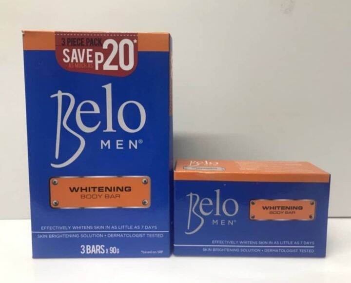 BELO MEN Whitening Bar Soap ( 135g x 1 bar / 90g x 3 bars ) * SOLD ...