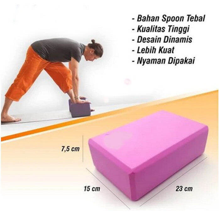 Alat Batok Brick Block Balok Yoga | Lazada Indonesia