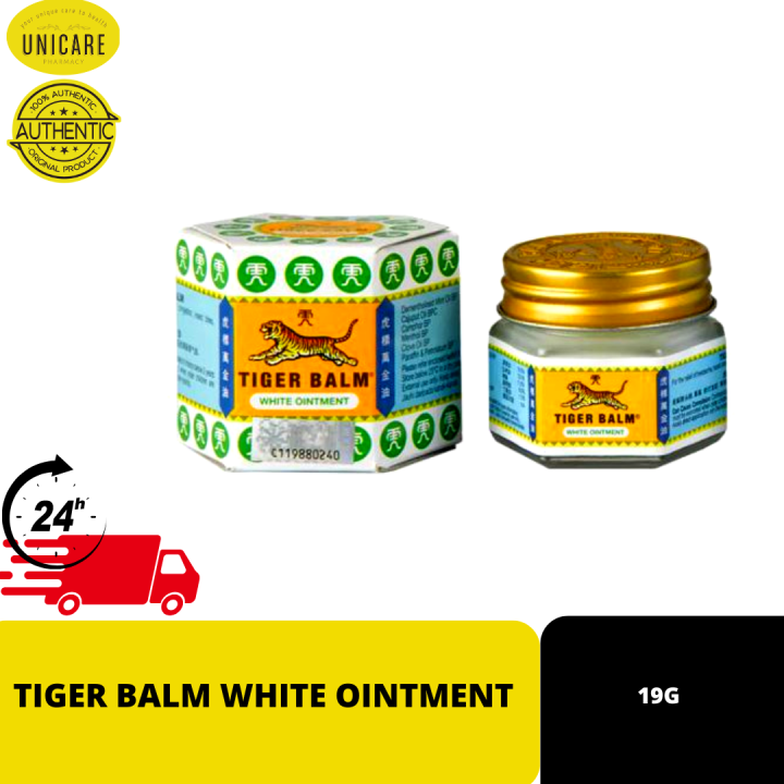 TIGER BALM WHITE OINTMENT (19G) | Lazada