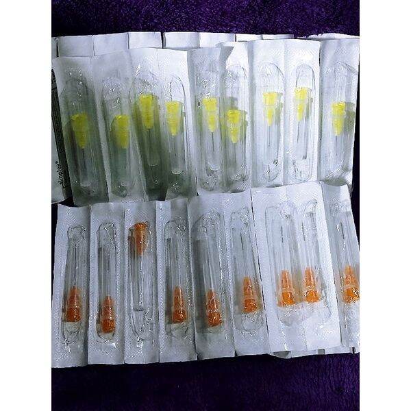 SIMPLEX DISPOSABLE STERILE NEEDLE g18,g19,g20,g21,g22,g23,g24, | Lazada PH