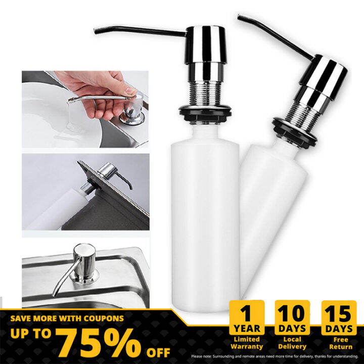 Kitchen Soap Dispenser Sink Liquid Soap Bottle Bathroom Detergent ...