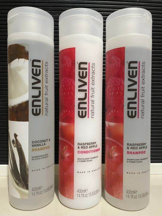 Enliven Fruit Shampoo Raspberry and Coconut 400 ml | Lazada PH