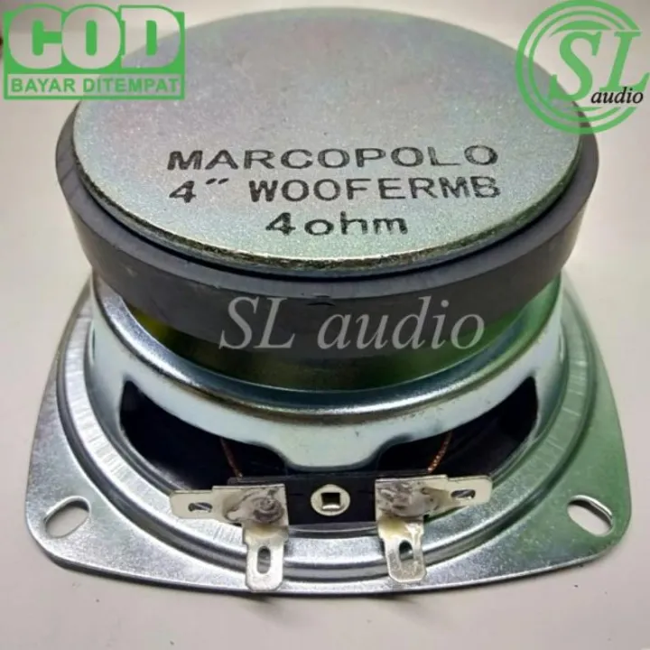 Spiker Speaker 4 Inch Subwoofer Marcopolo MB Termurahampli power ...