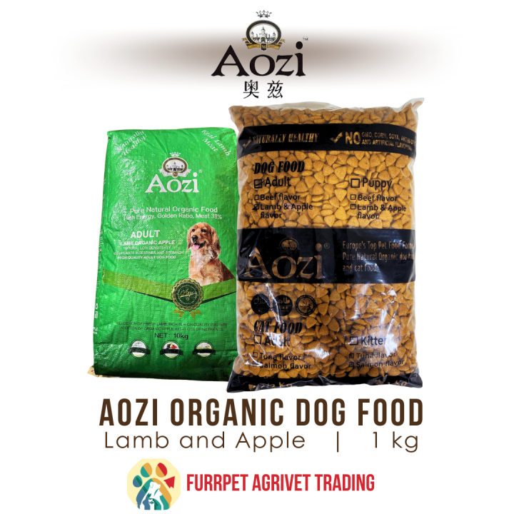 Aozi Organic Adult and Puppy Dog Dry Food BEEF 1kg Repacked | Lazada PH