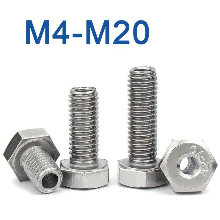 M4 M5 M6 M8 M10 M12 M14 M16 M20 304 Stainless Steel Outer Hexagon Hollow Screw Hollow Bolt Mask ...