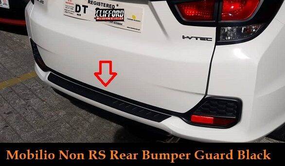 Honda Mobilio Non RS Rear Bumper Guard Black | Lazada PH