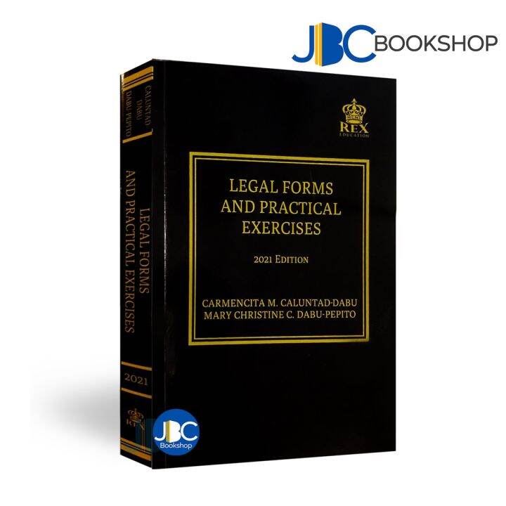 Legal Forms and Practical Exercises 2021 (PB) by Dabu-Pepito | Lazada PH