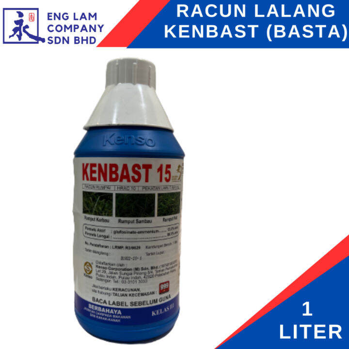 Racun Rumpai | Kenbast 1 Liter | Kebun Sayur Kebun Buah-buahan Boleh ...