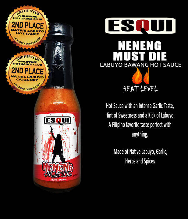 Neneng Must Die - Labuyo Bawang Hot Sauce by Esqui | Lazada PH