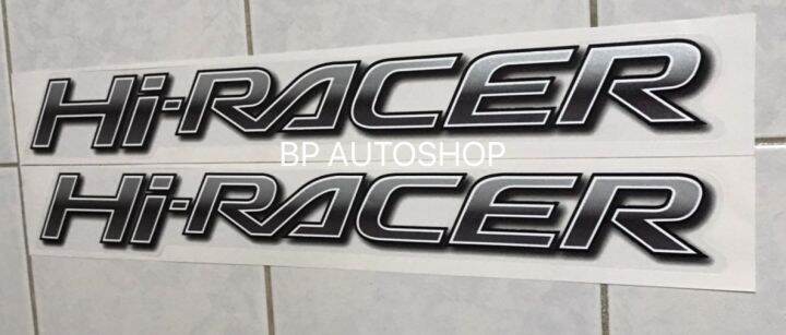 สติ๊กเกอร์ HIRACER สีดำ ติดข้างท้ายกระบะ MAZDA BT-50 PRO ปี 2013 ราคาต่อคู่ | Lazada.co.th
