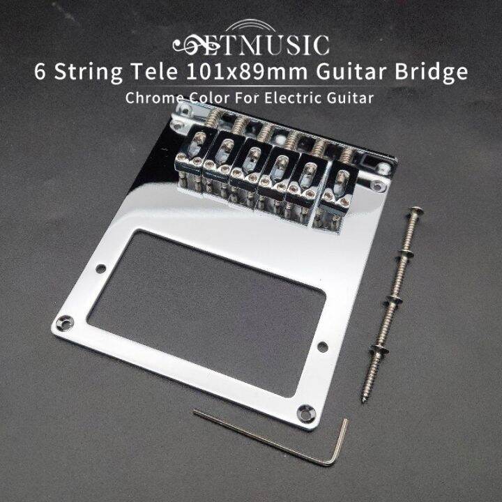 Electric Guitar Bridge 6-Strings Tele 101X89mm Guitar Bridge TL Guitar ...