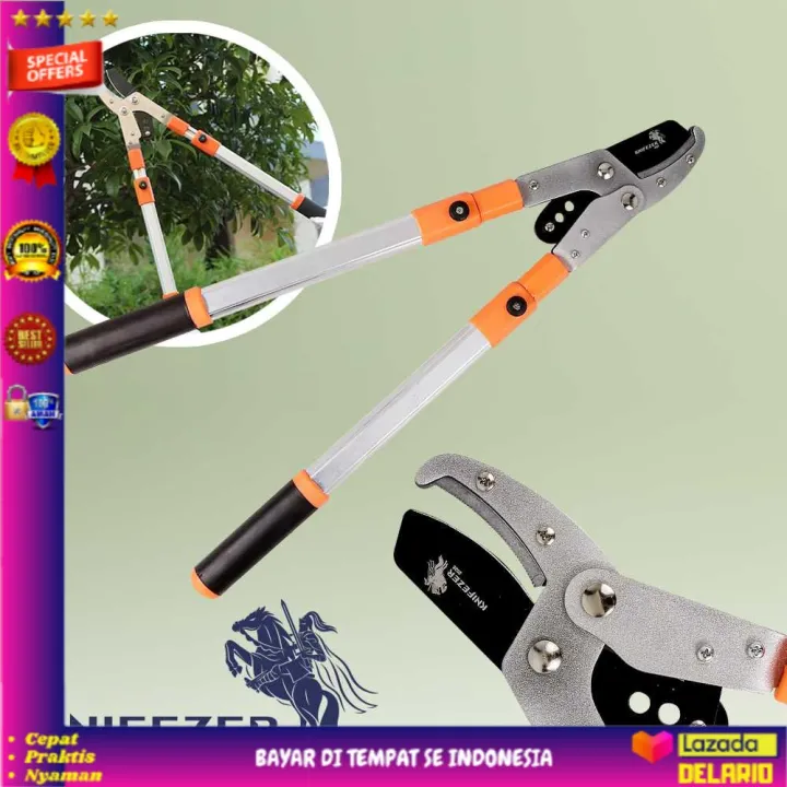 Gunting Ranting Telescopic Garden Pruning Shear Scissors | Lazada Indonesia