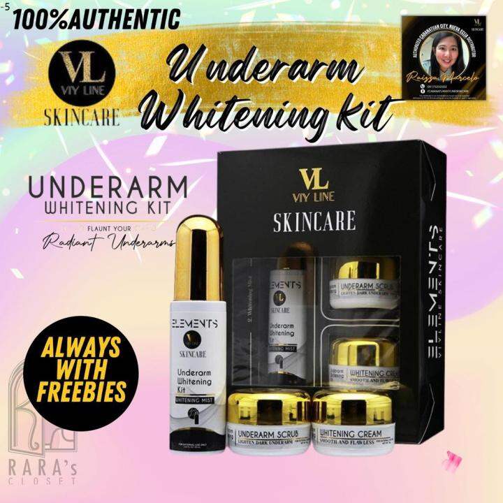 [skin care set] VIYLine Skincare Elements UNDERARM WHITENING KIT VIY ...