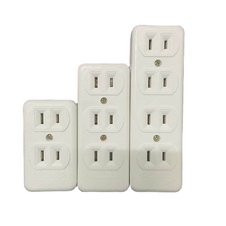 2&3&4 Gang SURFACE TYPE SOCKET PLASTIC Outlet Socket Power Outlet Panel ...