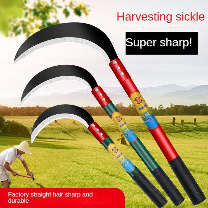 Mowing Sickle Super Sharp High Manganese Steel Knife Harvesting Corn ...