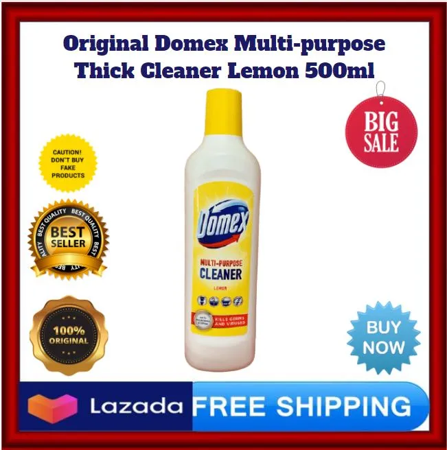 Original Domex Multi-purpose Thick Cleaner Lemon 500ml | Lazada PH