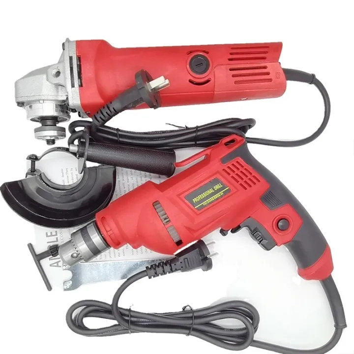 2in1 set Multifunctional forward adjustable hand electric drill + high ...