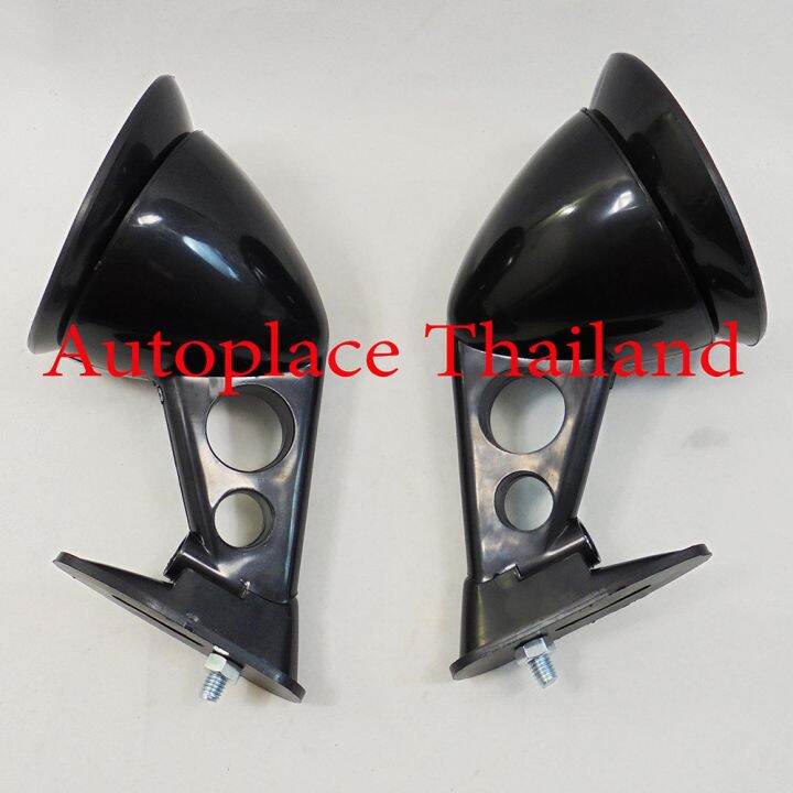 FOR DATSUN Z 240Z 260Z 280Z NEW JDM Style Black Fender Mount Side ...