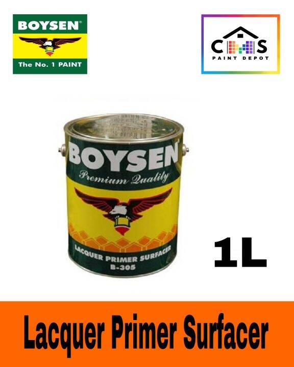 Boysen Lacquer Primer Surfacer | Lazada PH