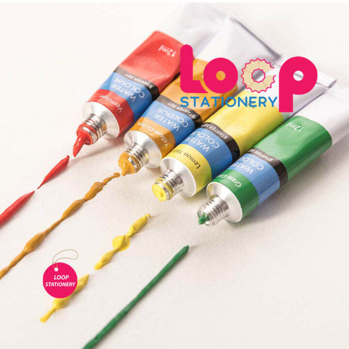 Alpha Artists Watercolour 13/18/24/30 Colours | Lazada