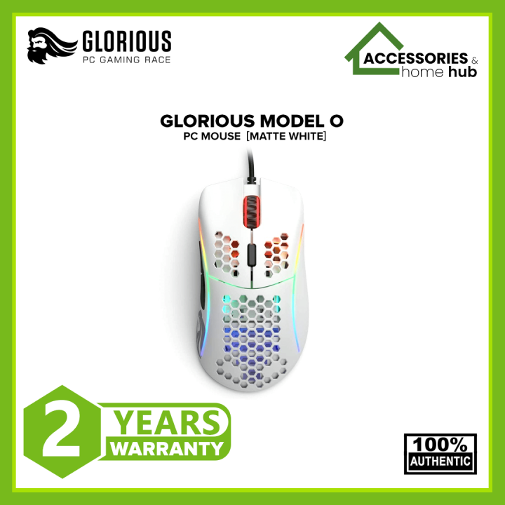 Glorious PC Mouse Model O [Matte White] | Lazada PH