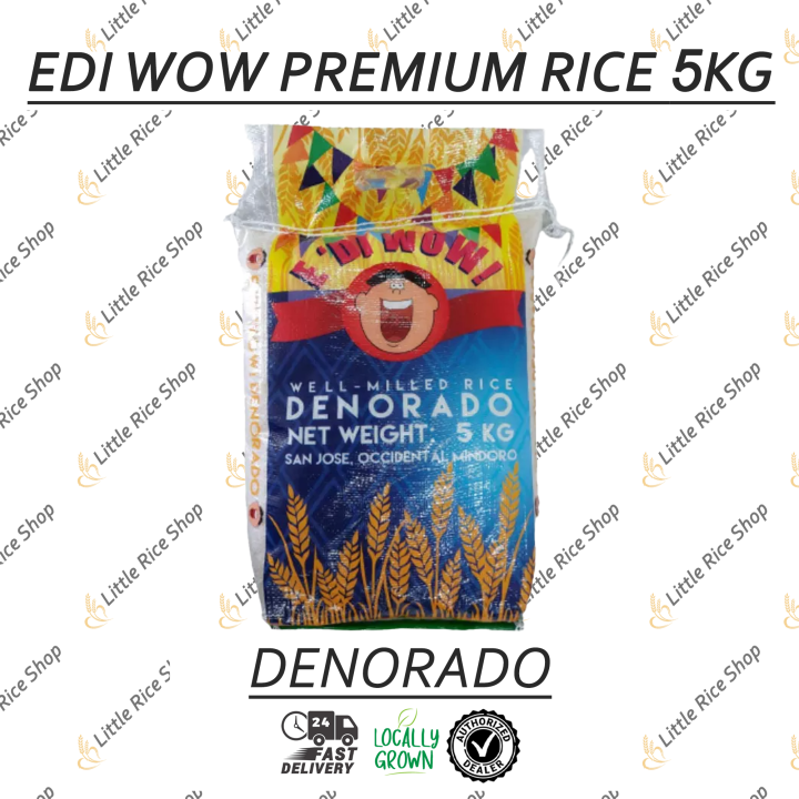 EDI WOW Premium Denorado Rice 5 KG | Lazada PH