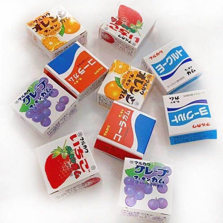 (SPOT) 10 Kinds of Mixed Fruit Flavor Bubble Gum Gum Imported From ...