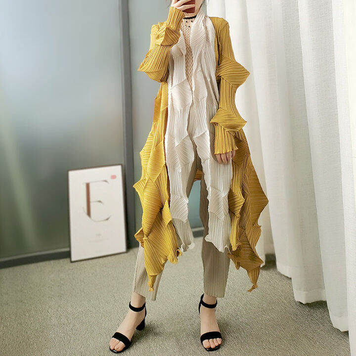 NOVA quality⭐One person, one pleat ⭐ Diamond pleat Miyake bump color ...