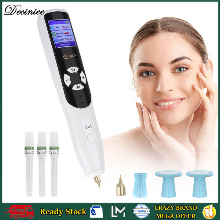 PAA Ozone Plasma Pen Wart Freckle Removal Fibroblast Pen Skin Mole Dark ...