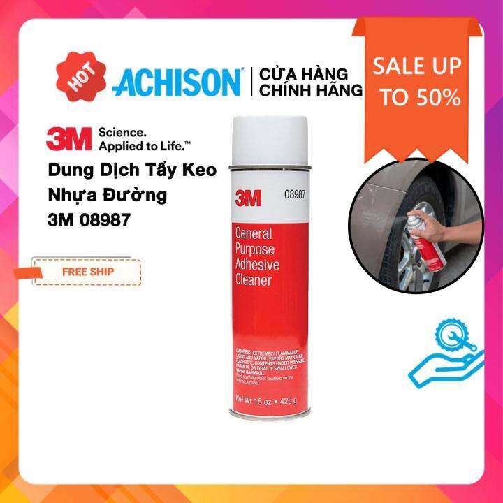 3M 08987 General Purpose Adhesive Cleaner 3M Chai Tẩy Rửa Vết Keo, Nhựa ...