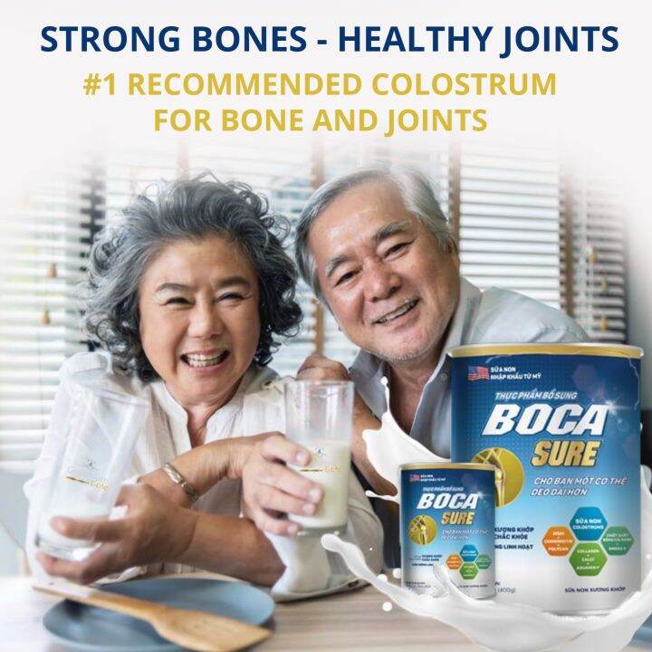 BOCA SURE MILK 400 grams Colostrum Milk for Strong Bones, Joint Pain ...