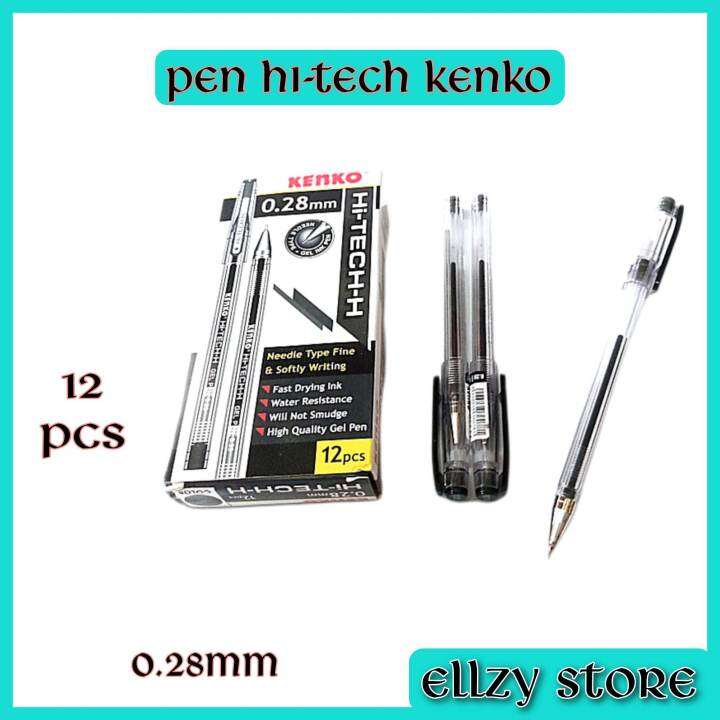 PEN HITECH KENKO 0.28MM / PULPEN HI-TECH KENKO (ISI 12 PCS) | Lazada ...