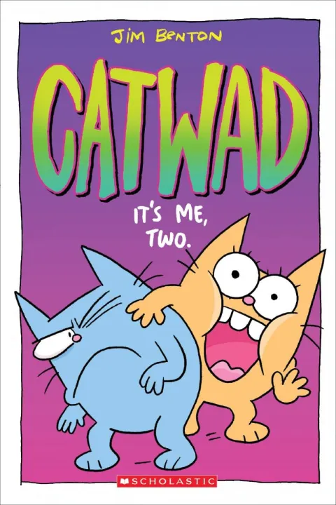 (Must-Read Eng. Book) It's Me, Two. a Graphic Novel (Catwad #2), 2 ...