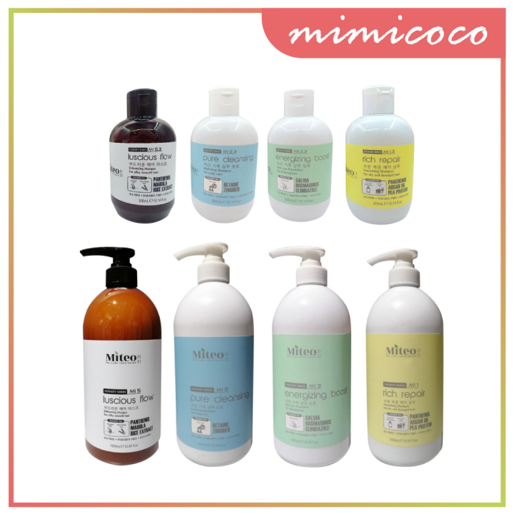 Miteo Shampoo 300ml / 1000ml | Lazada